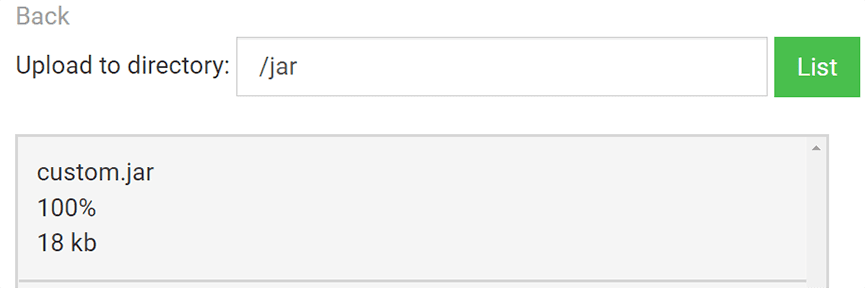 Cómo cargar un archivo Jar personalizado para Minecraft - Apex Hosting