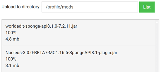 How To Install The Spongeforge Plugin Apex Hosting