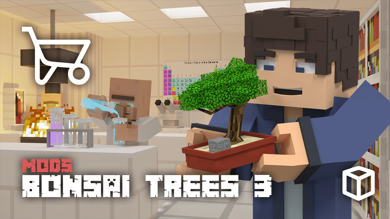 Árboles Bonsai 3 Minecraft Mod - Apex Hosting
