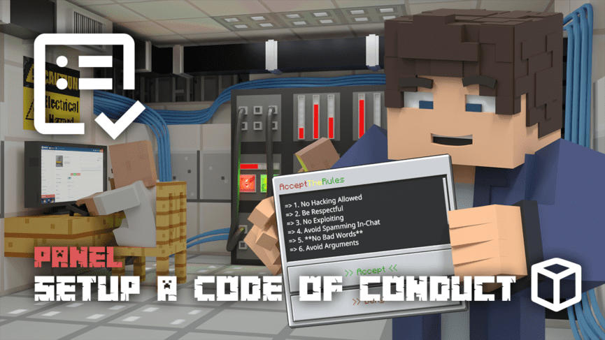How to Set Up Minecraft Server Code of Conduct - Apex Hosting